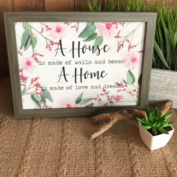Hobby Lobby | Wall Decor | A House Is Made Of Sign | Poshmark